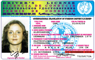 International Drivers License - International Driving Permit